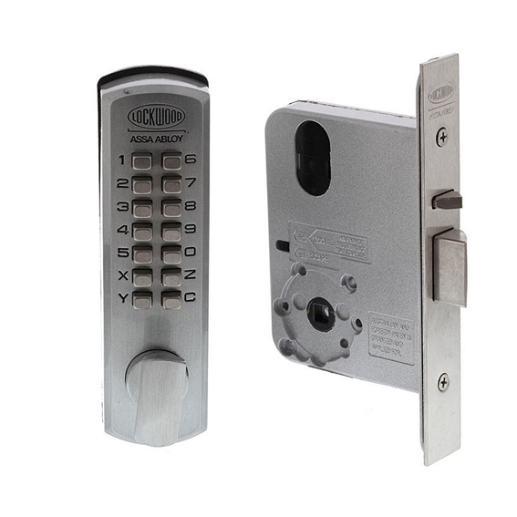 Lockwood 3572DX Digital Mortice Lock L&R SC Lockwood 3572DX Digital Mortice Lock L&R SC